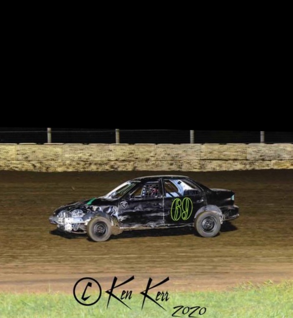 Colt Burk racing test drive